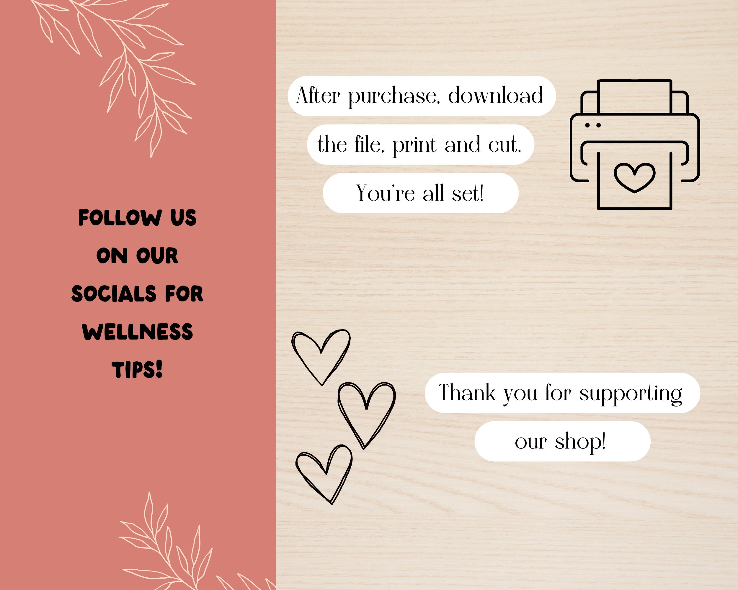 32 Printable Blank Affirmation Cards | Positive, Gratitude, Confidence ...