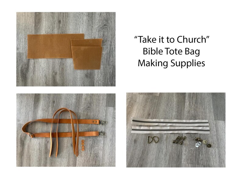Take It to Church Bible Tote Bag Making Supplies - Etsy