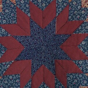 Vintage Texas Star Quilt Coat Jacket With Denim - Etsy