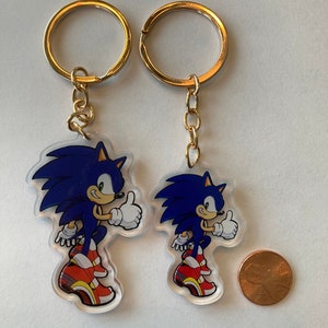 SOAP SHOES SONIC Sonic Adventure 2 Acrylic Keychain - Etsy