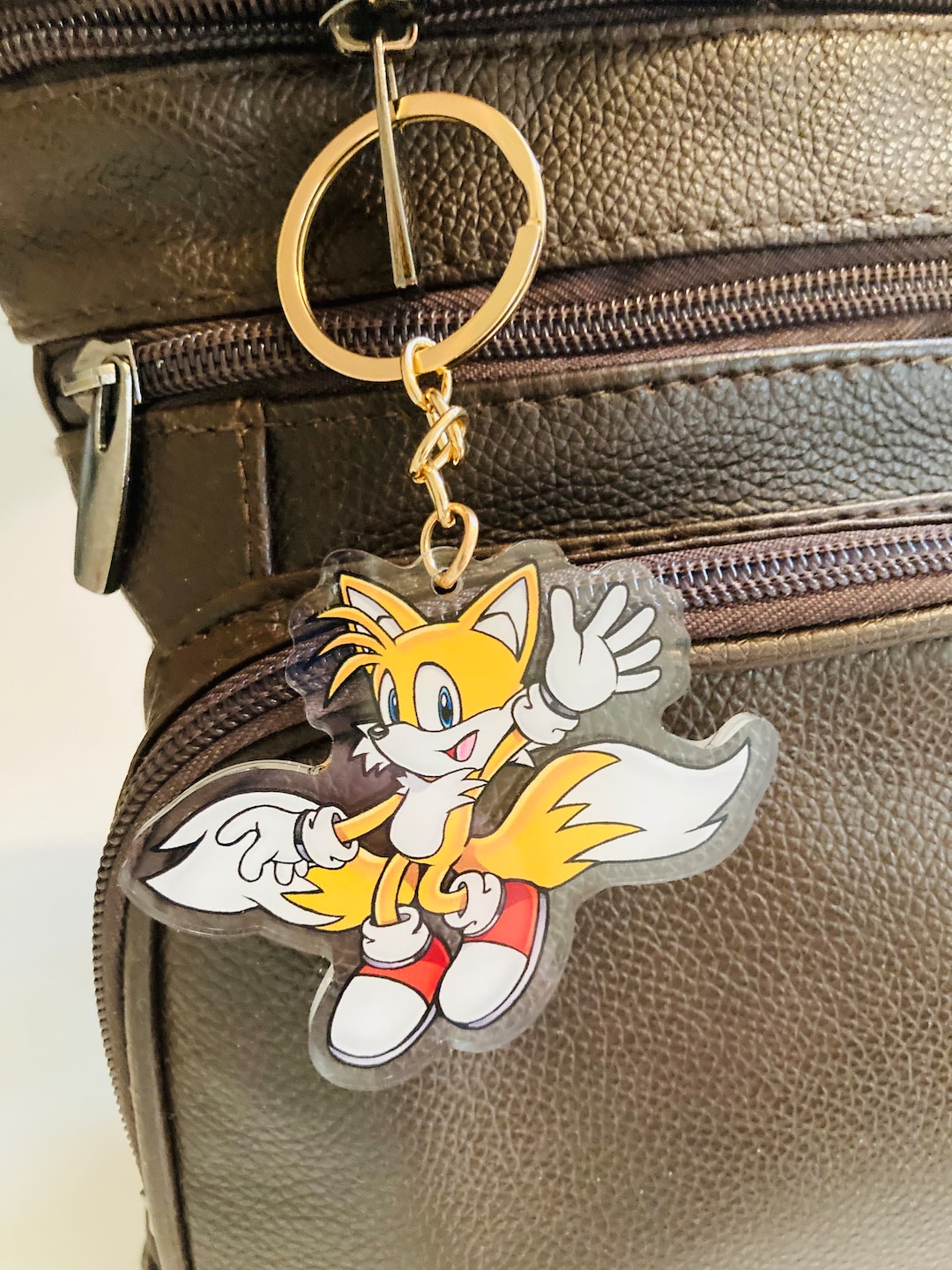 SONIC HEROES - TAILS Acrylic Keychain - Etsy