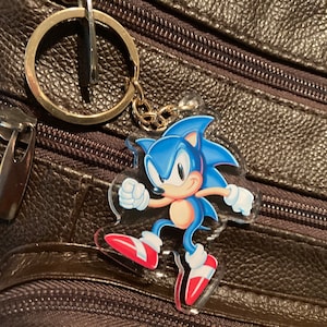 Sonic Eras - CLASSIC SONIC American Design Acrylic Keychain - Etsy