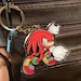 SONIC HEROES KNUCKLES Acrylic Keychain - Etsy