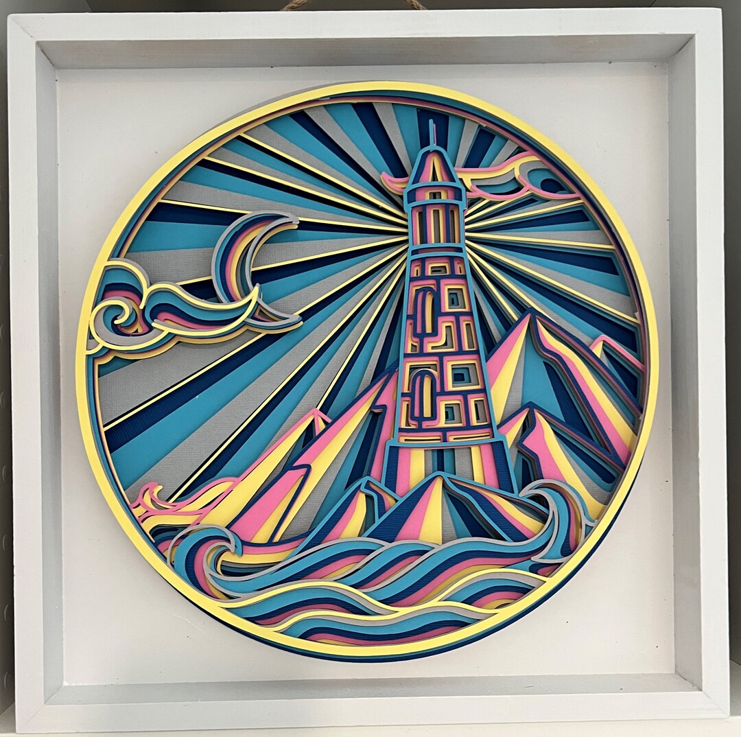 Lighthouse Paper Designs, Mandala Designs, Framed Paper, Cardstock ...