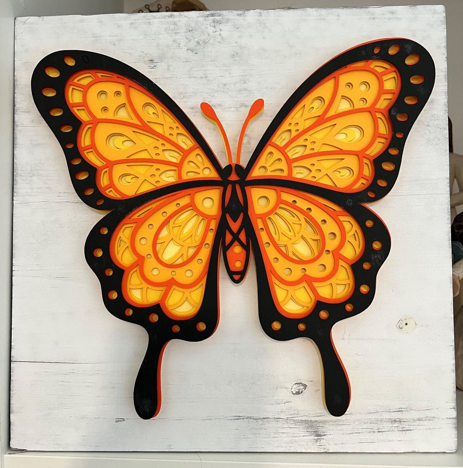 Monarch Paper Designs, Mandala Designs, Framed Paper, Cardstock ...