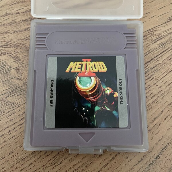 Metroid Gameboy - Etsy