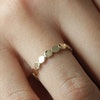 14K Gold/925 Sliver V Ring, Stacking Ring, Chevron Ring,dainty Ring ...