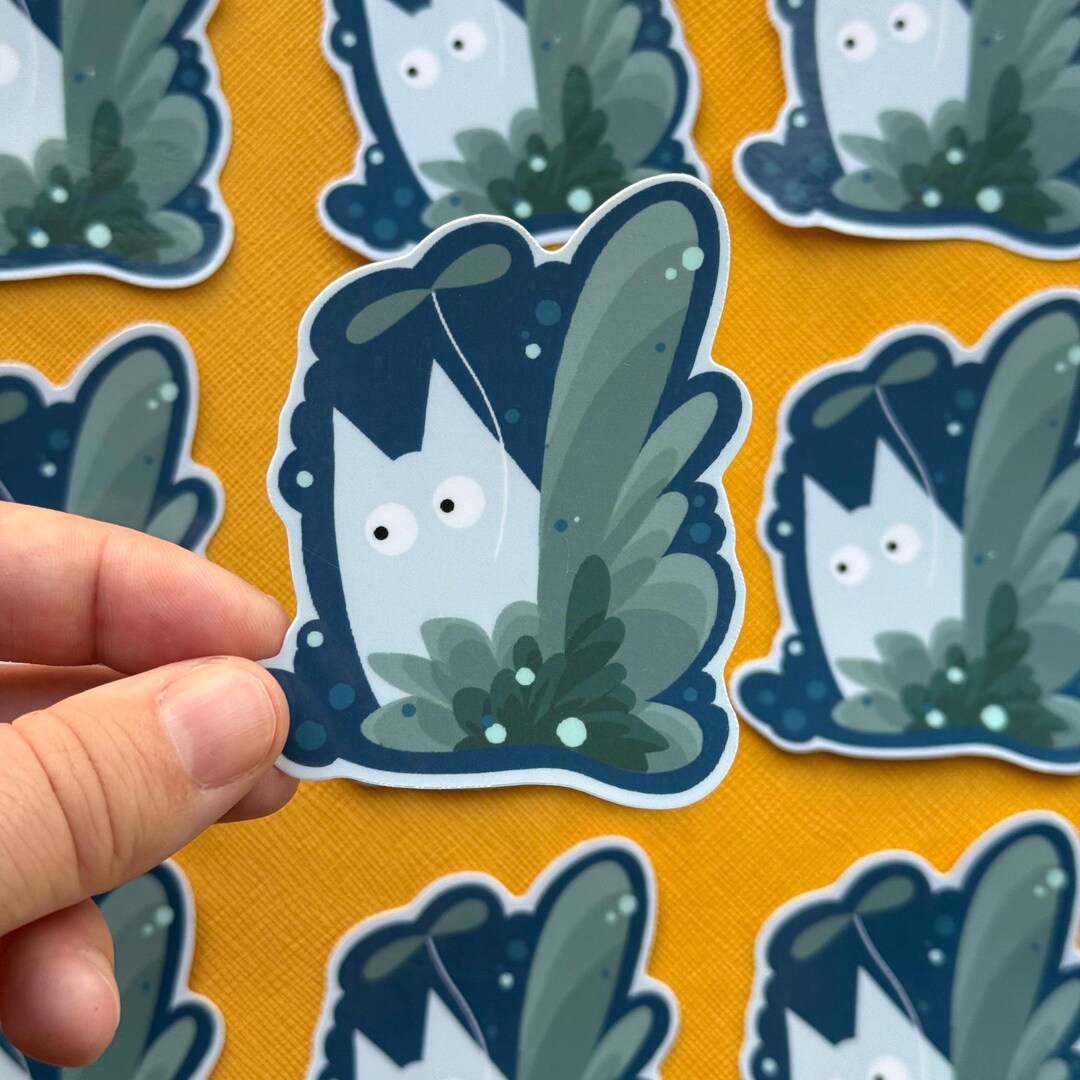 Totoro Nature Spirit Sticker - Etsy
