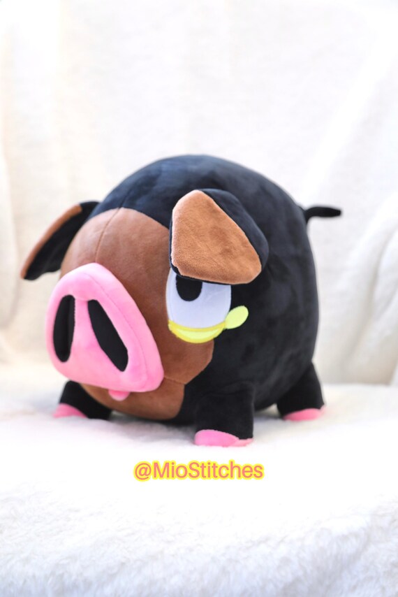 Lechonk Plush Pokemon Scarlet Violet ready to Ship - Etsy Norway