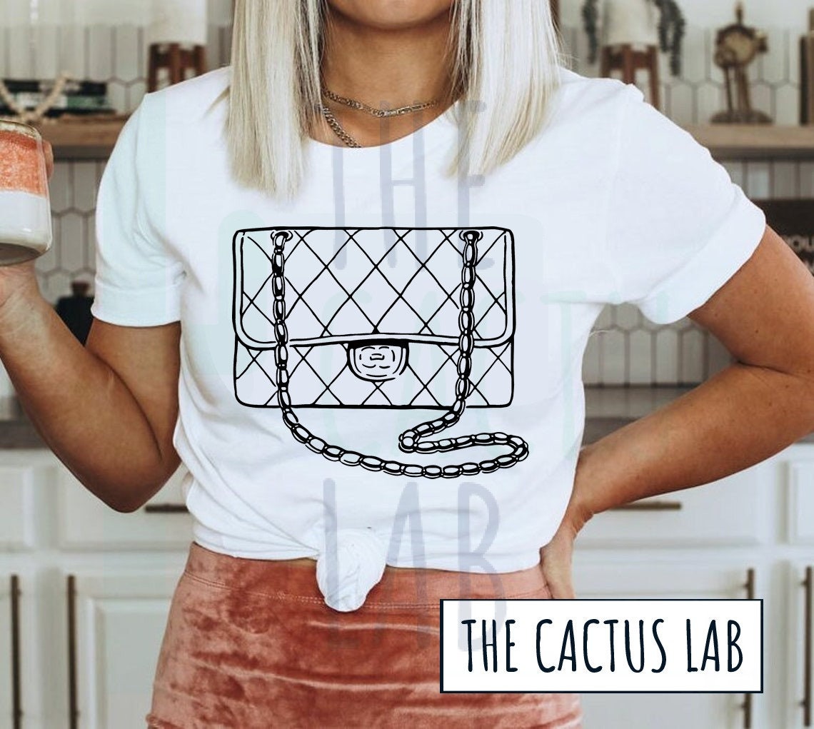 Designer Purse SVG/PNG, Fashion Svg, Luxury Svg, Accessory Svg. Handbag ...