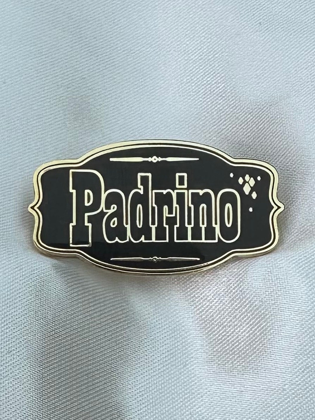 Padrino Hard Enamel Pin - Padrino Proposal - Gift for Godparent ...