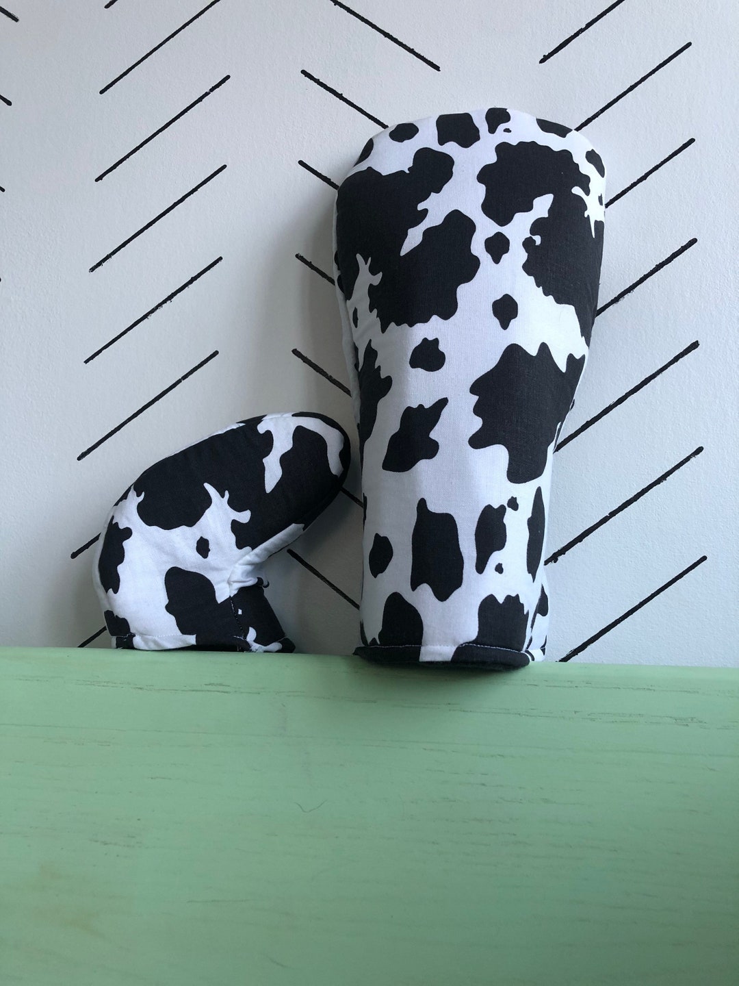 Cow Print Golf Club Head Cover Driver Fairway Hybrid - Etsy