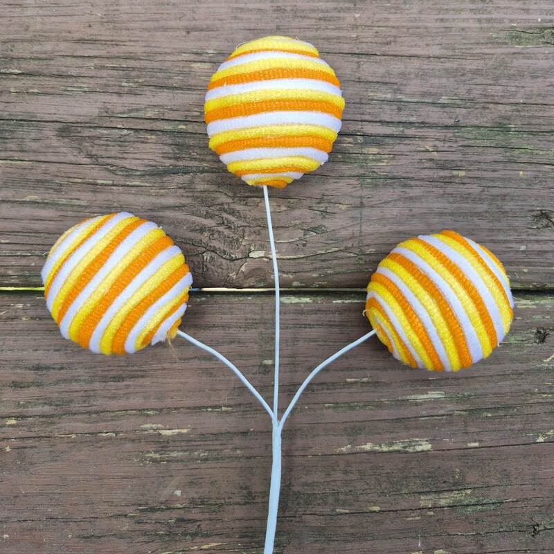 Candy Corn Picks - Etsy
