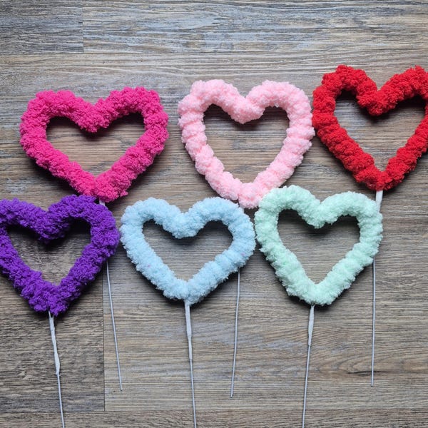 Chenille Floral Picks - Etsy