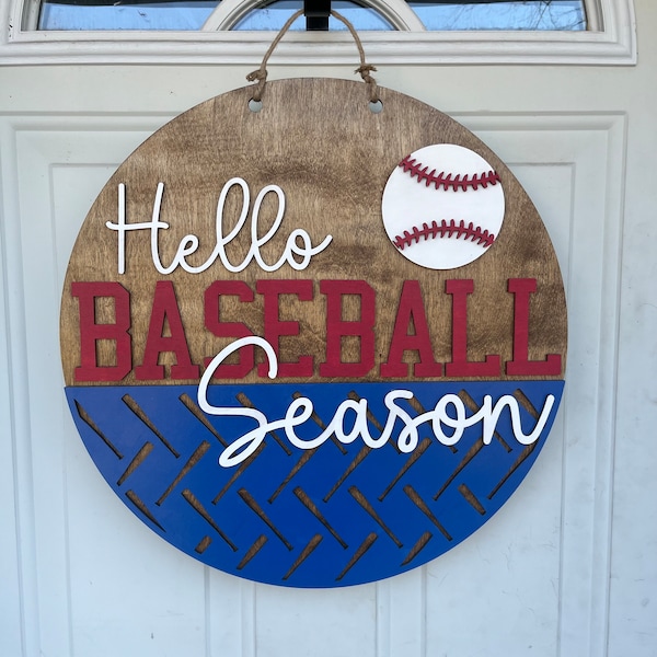 Baseball Wreath - Etsy