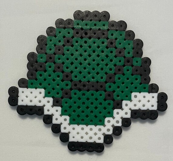 Koopa Trooper Shell Fusion Bead Art | Etsy