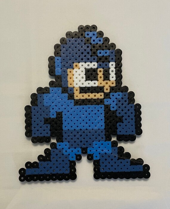 Mega Man Fusion Bead Art - Etsy