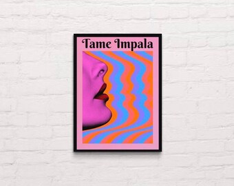Tame Impala Album Art Print the Slow Rush Poster Vintage - Etsy