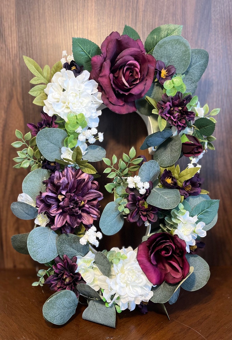 Floral Letter - Etsy