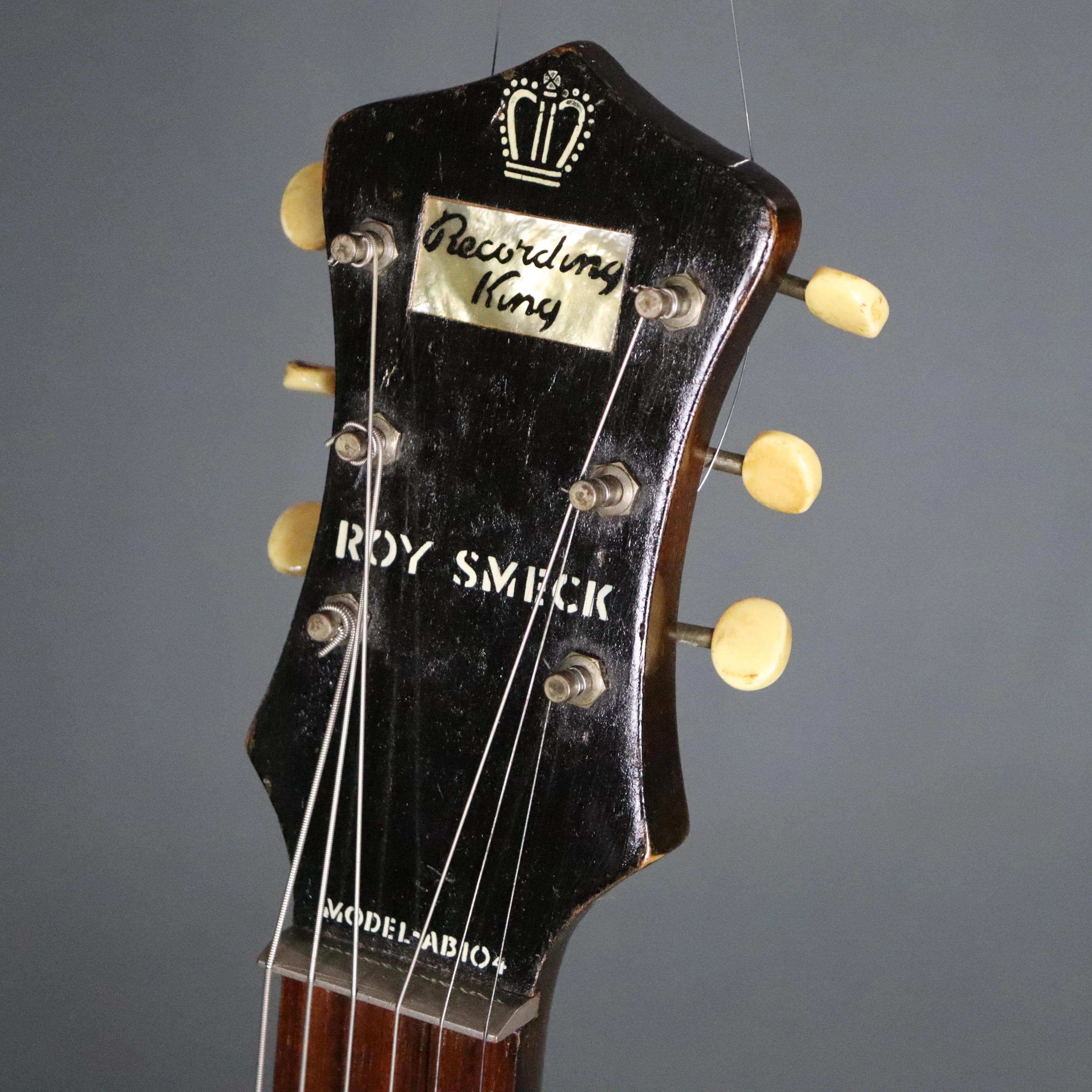 1937 Gibson Made Recording King Roy Smeck Model AB104 Lap Steel ...