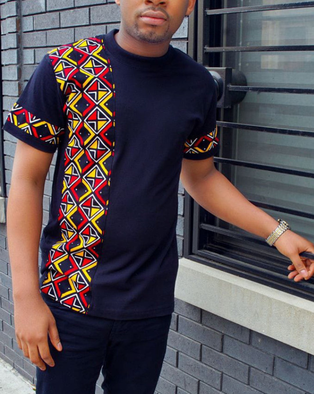 Beautiful African Print Men Shirt Ankara Men Shirt Ankara Etsy