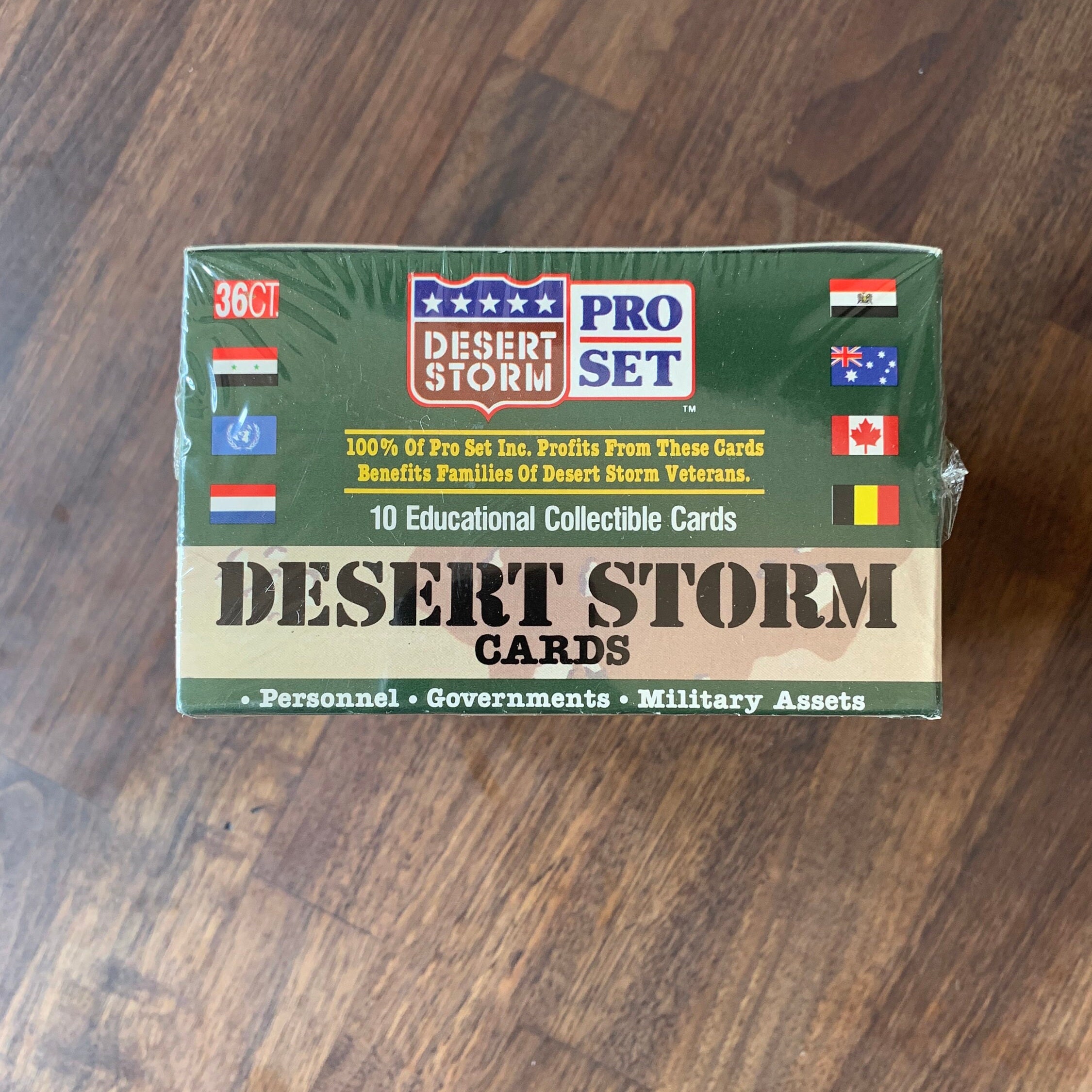 Desert Storm Pro Set Trading Cards Factory Sealed Box 36-packs - Etsy