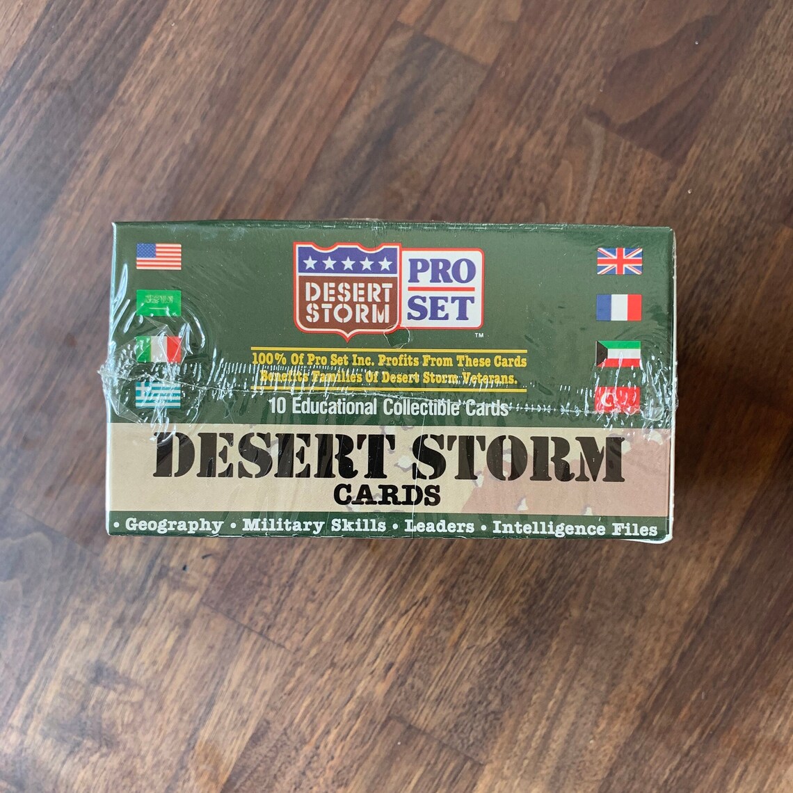 Desert Storm Pro Set Trading Cards Factory Sealed Box 36-packs - Etsy