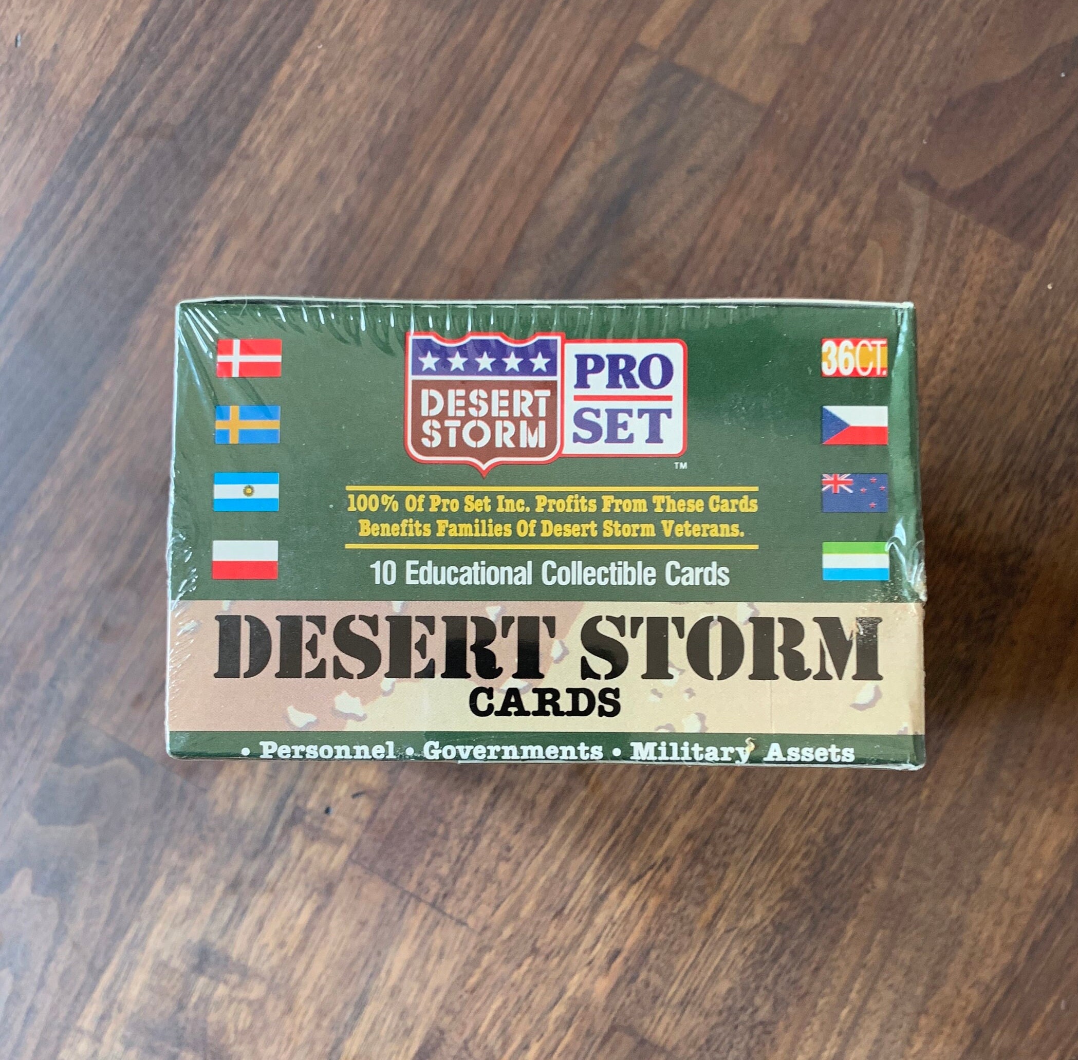 Desert Storm Pro Set Trading Cards Factory Sealed Box 36-packs - Etsy