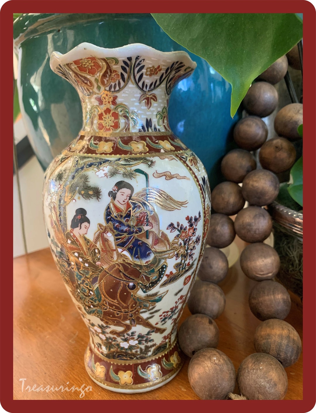 Zhong Guo Zhi Zao Chinese Porcelain Collectible Satsuma Style - Etsy