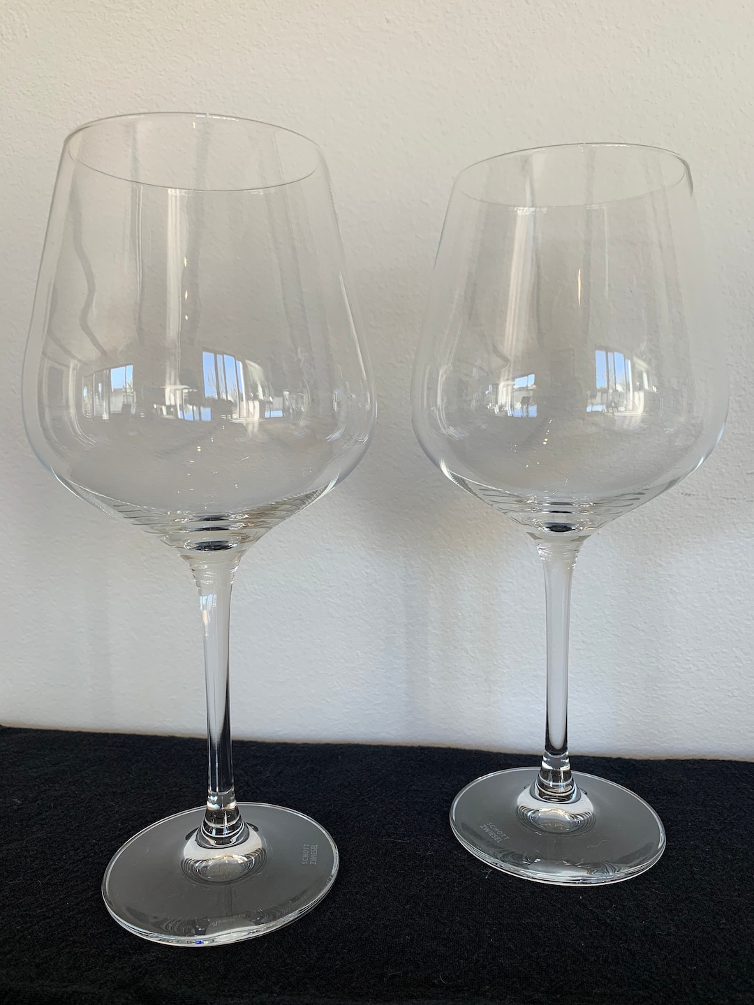 Schott Zwiesel Crystal Balloon Wine or Cocktail Glasses - Set of Two - Etsy