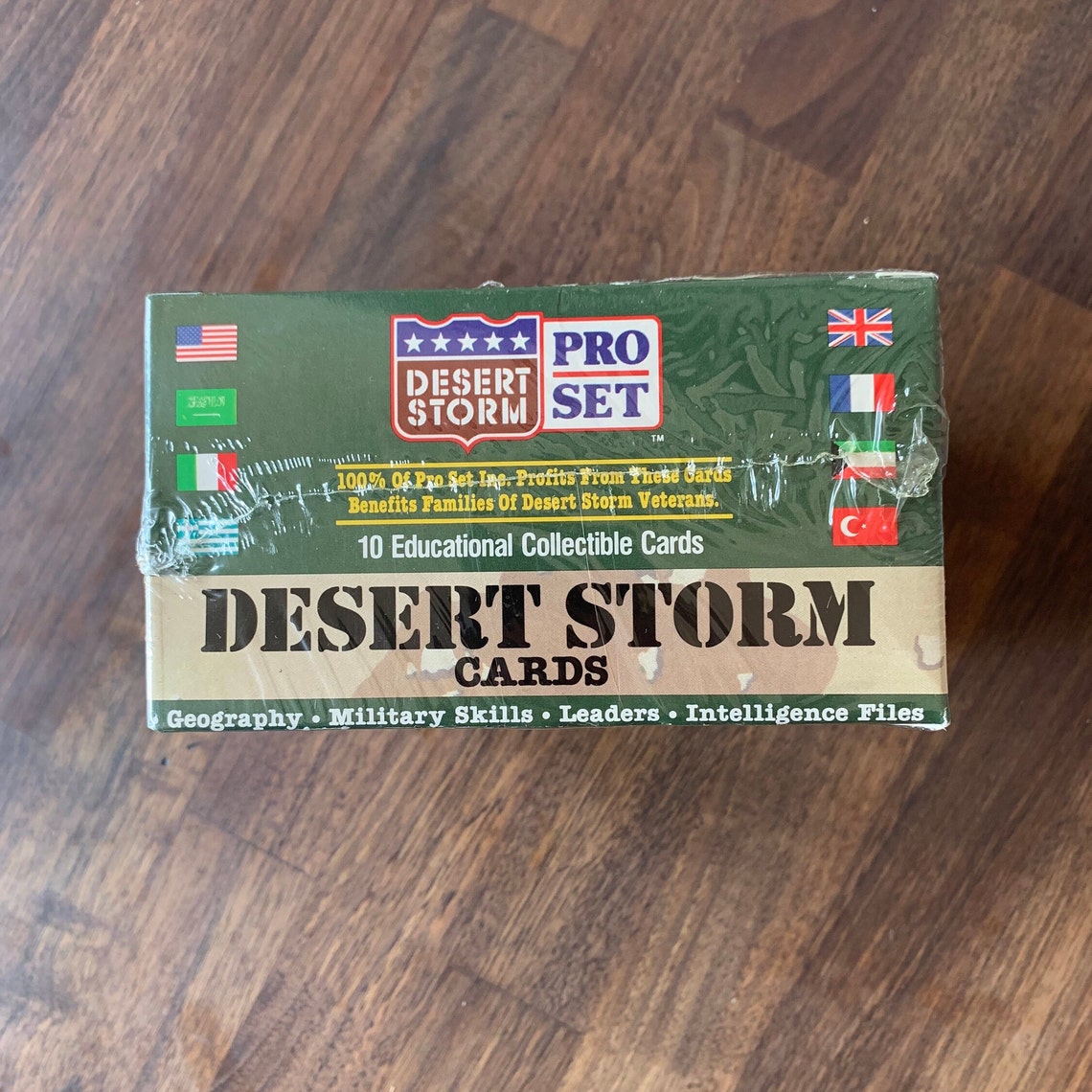 Desert Storm Pro Set Trading Cards Factory Sealed Box 36-packs - Etsy