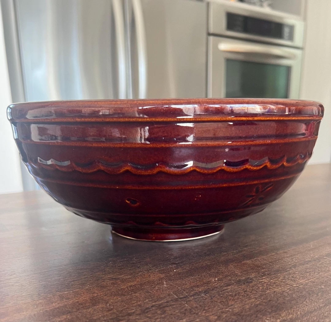 Marcrest Ovenproof Stoneware Mixing Bowl - Daisy & Dot Also Referred to ...