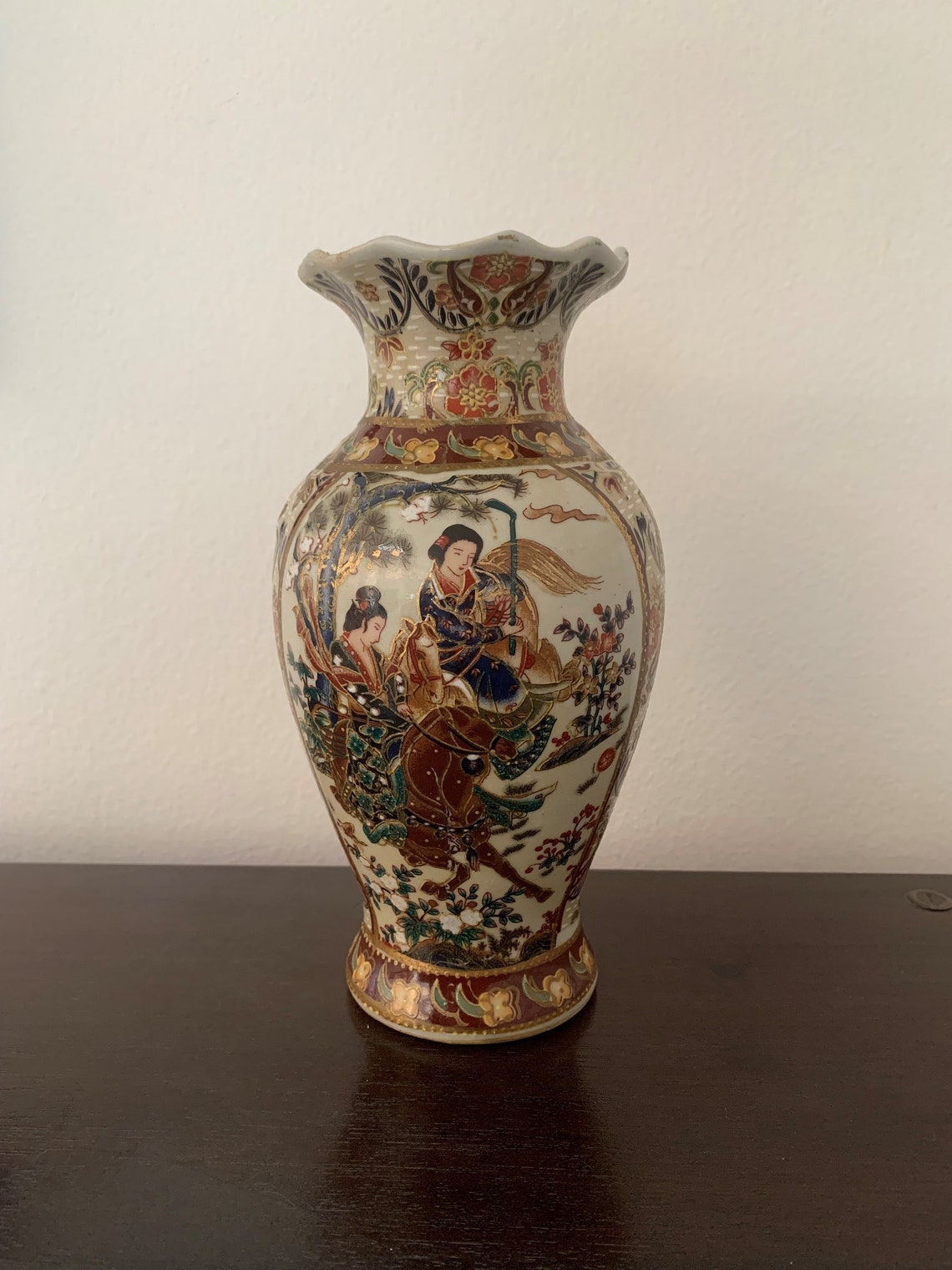 Zhong Guo Zhi Zao Chinese Porcelain Collectible Satsuma Style - Etsy