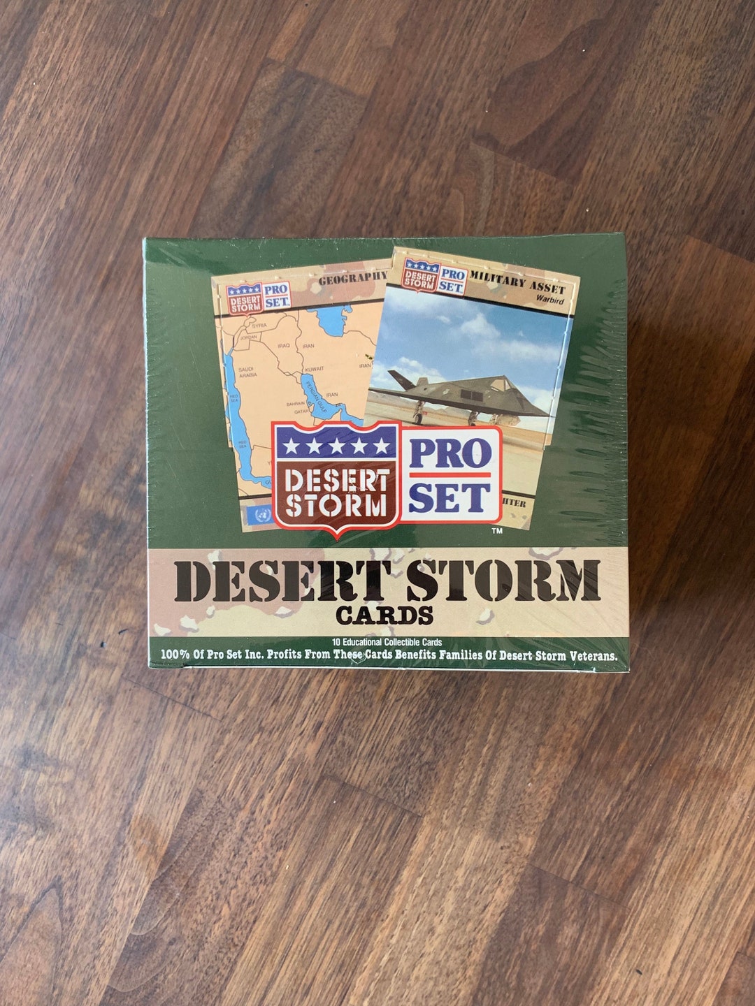 Desert Storm Pro Set Trading Cards Factory Sealed Box 36-packs - Etsy
