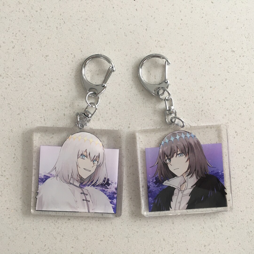Fate/grand Order FGO Oberon Vortigern Double-sided Charm / Acrylic ...