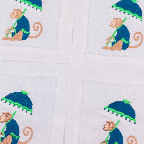 Monkey Napkins - Etsy