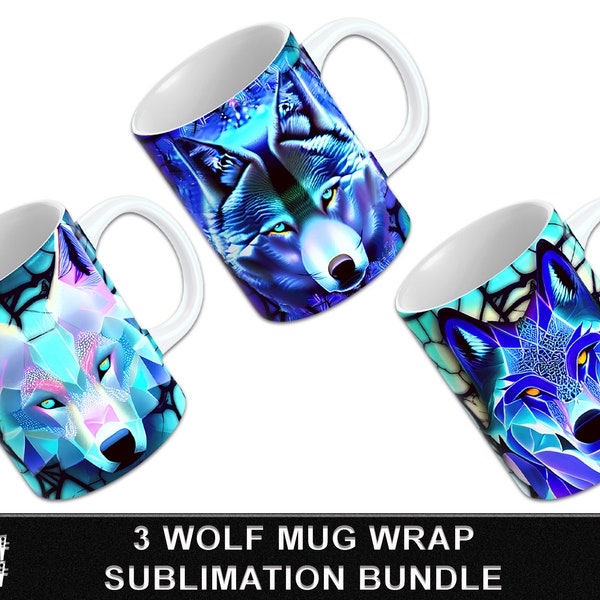 Wolf Coffee Mug - Etsy