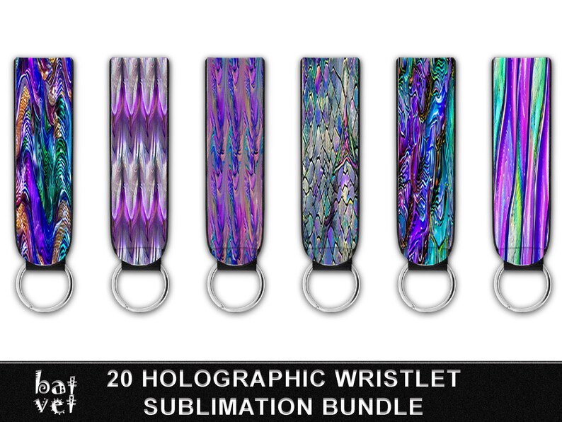 Holographic Keychain PNG Bundle Holo Lilac Keyfob PNG - Etsy