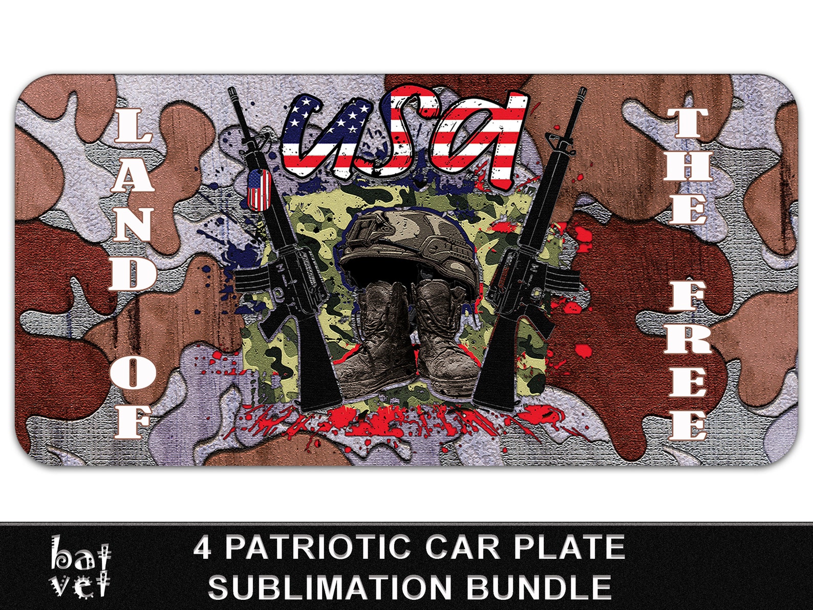 2nd Amendment License Plate PNG Bundle Second Amendment Car Plate ...