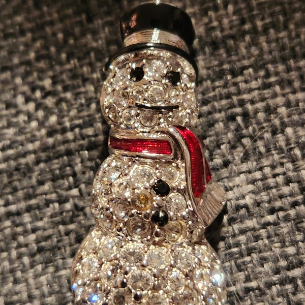 Snowman Pin - Etsy