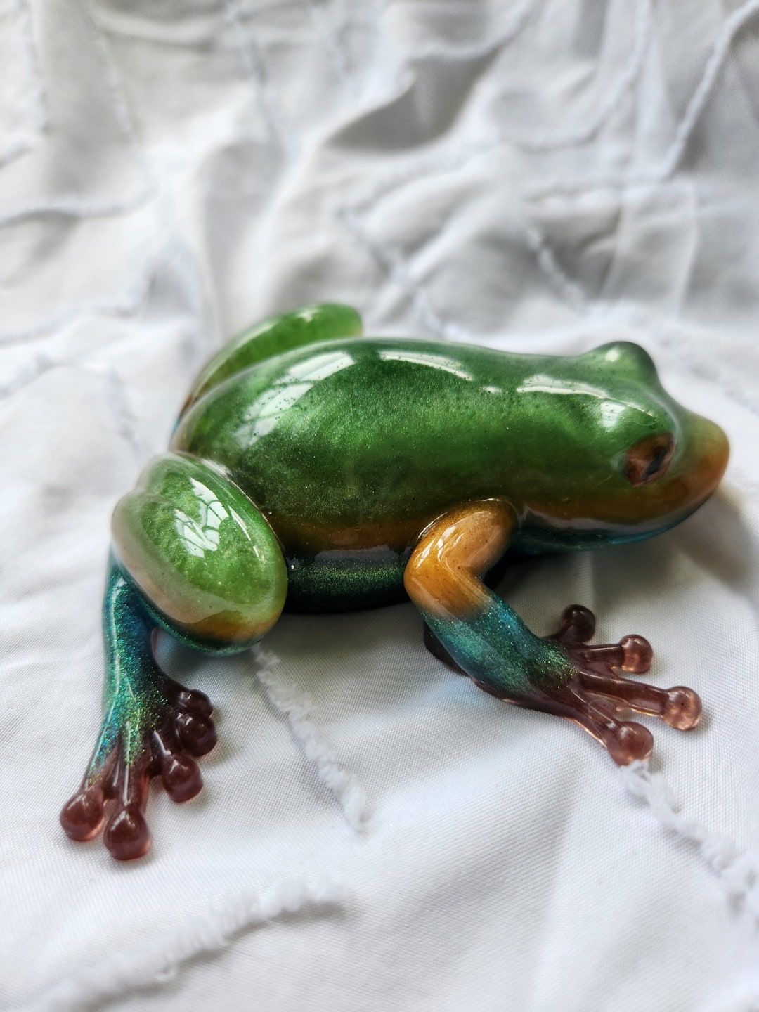 Frog, Resin Frog - Etsy