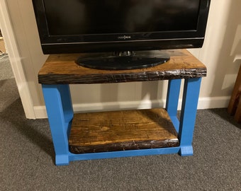 Live Edge Tv Stand - Etsy