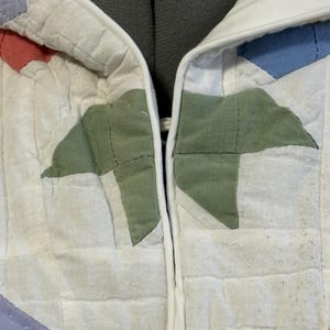 One-of-a-kind Vintage Quilt Poncho - Etsy