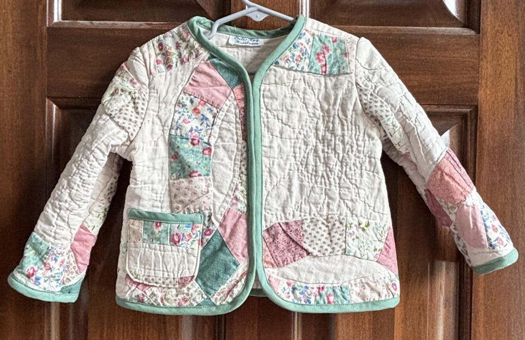 3T Vintage Quilt Jacket - Etsy