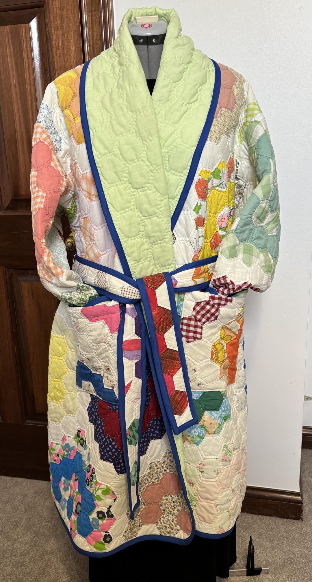 Grandmother's Flower Garden Housecoat - Etsy