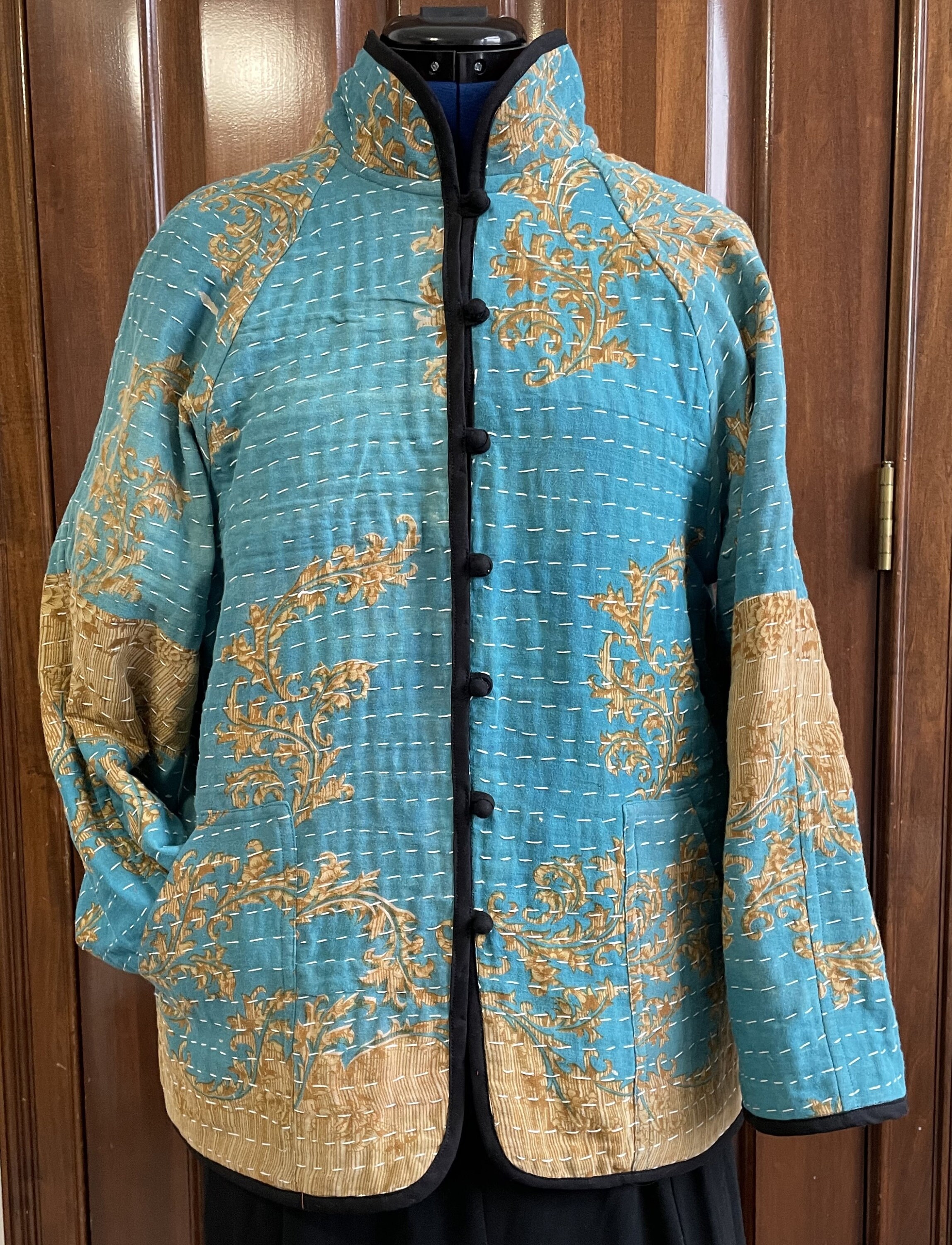 Reversible Lightweight Vintage Kantha Jacket - Etsy