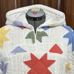 One-of-a-kind Vintage Quilt Poncho - Etsy