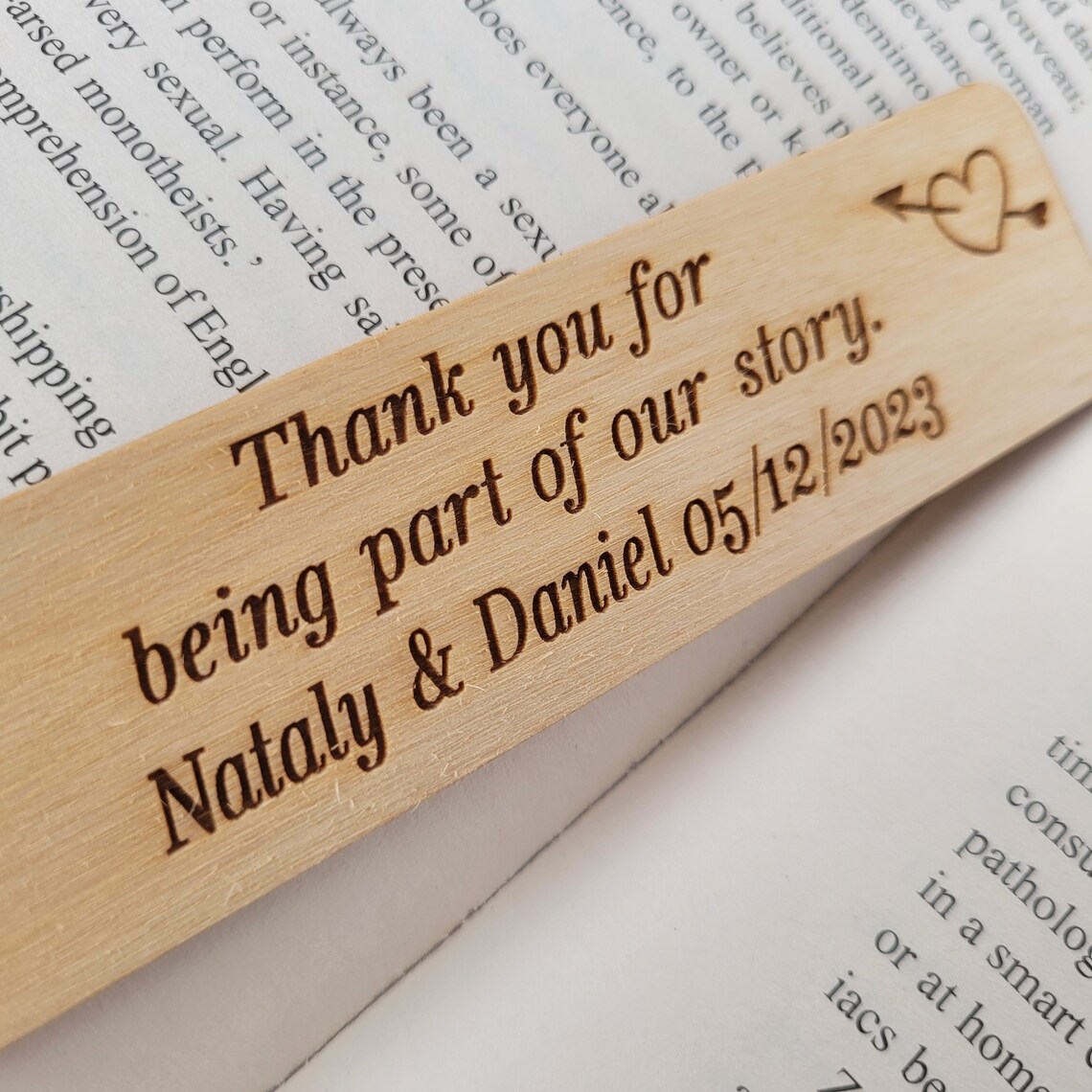 Custom Bookmark Wedding Favor Bulk Party Favors Engraved - Etsy