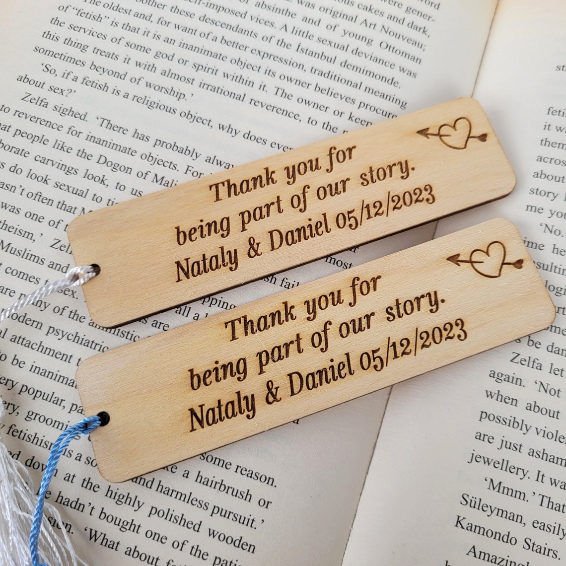 Custom Bookmark Wedding Favor Bulk Party Favors Engraved - Etsy