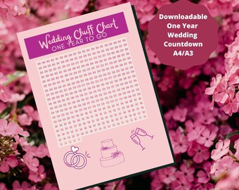 One Year Countdown - Etsy